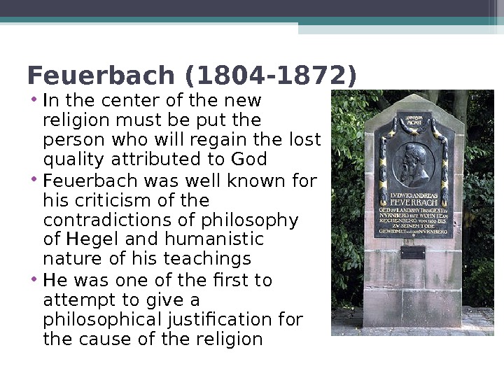 CLASSICAL GERMAN PHILOSOPHY (PART II) Lecture # 11