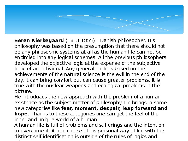 Philosophy – Topic No. 10. Neoclassical Philosophy.