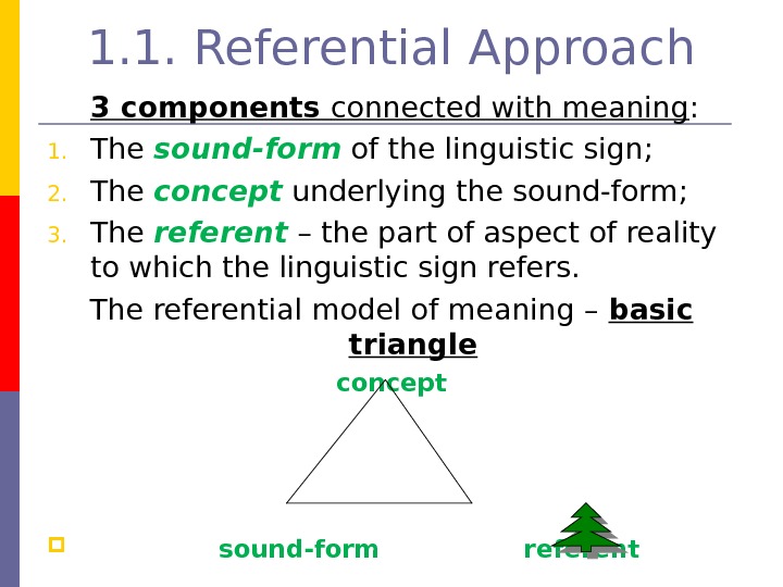 SEMASIOLOGY LECTURE 1 Plan 1. Approaches to