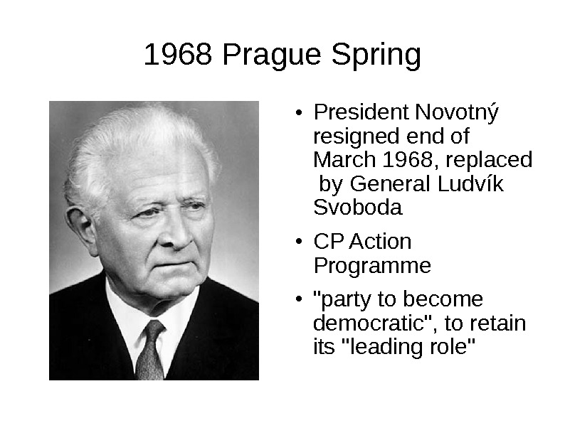 Czechoslovakia: ‘The Prague Spring’, 1968 Prague is