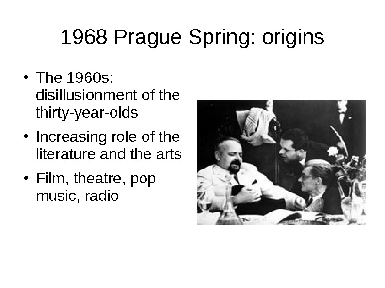Czechoslovakia: ‘The Prague Spring’, 1968 Prague is
