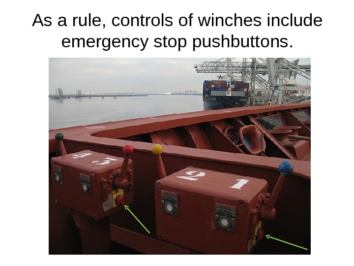 The procedure of mooring. Any mooring operation