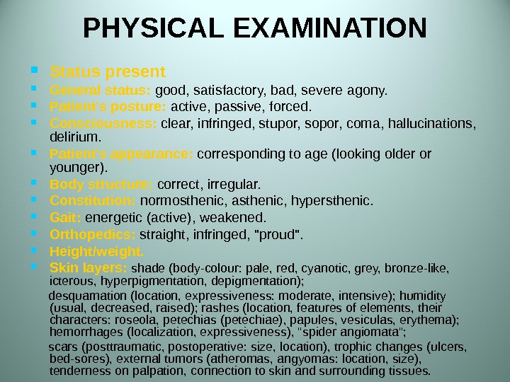 Propedeutics of internal medicine as an introduction to