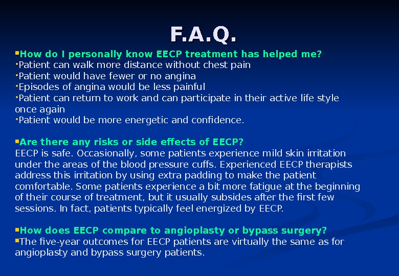 Enhanced External Counterpulsation