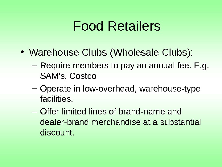 Retail Marketing Mix and Planning International Retailing