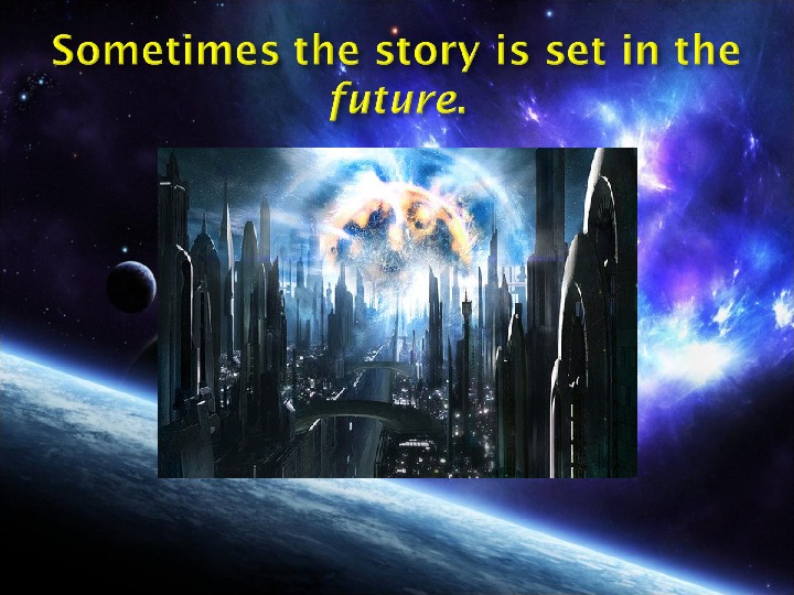 Презентация science fiction text features 1