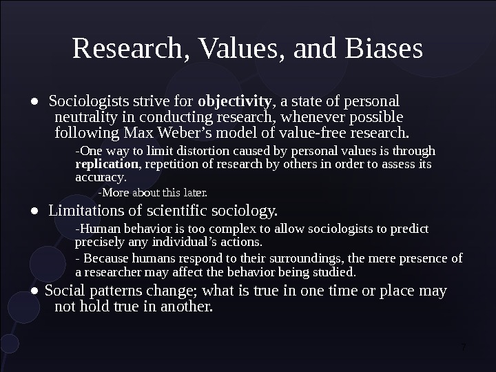 Sociological Research Methods and Techniques 1 2