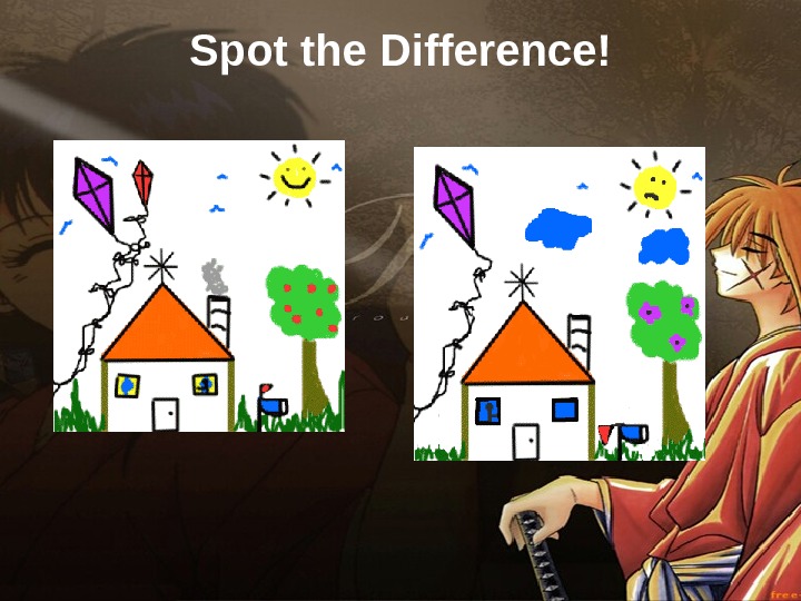 Презентация spot the difference