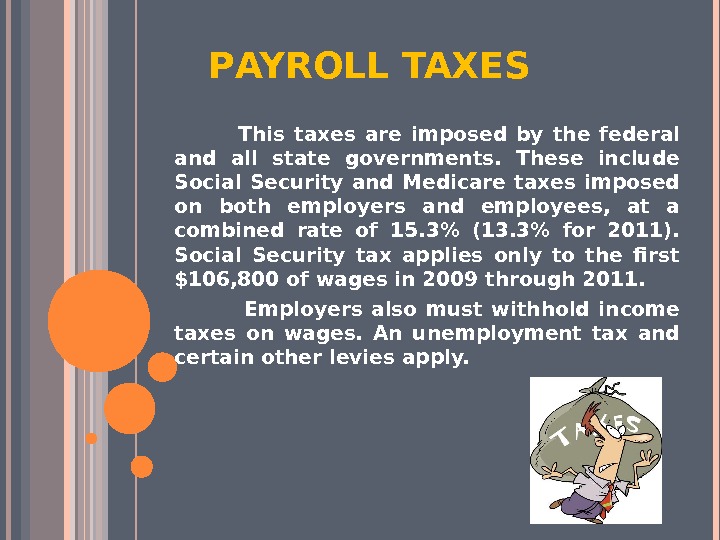 Taxation in the United States of America By