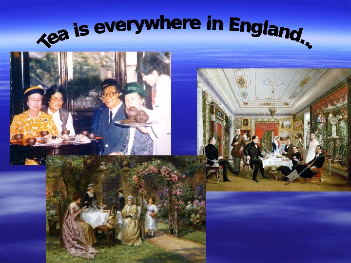 Презентация tea in great britain