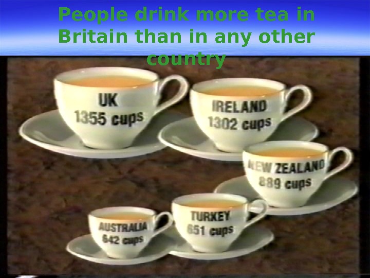Презентация tea in great britain