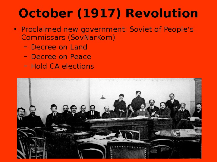 The October Revolution Why were the Bolsheviks able