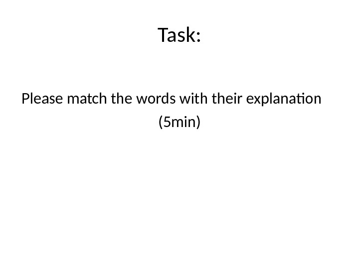 The prefix self • In you