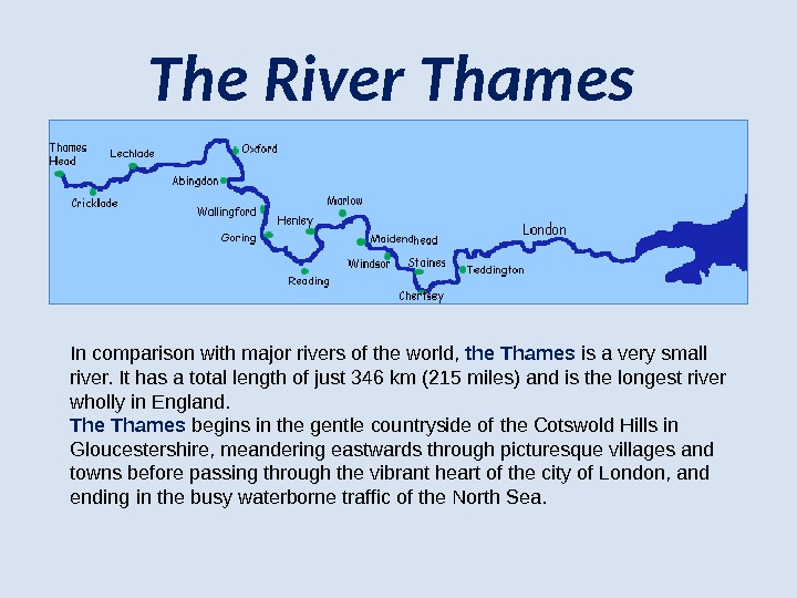 Презентация the river Thames