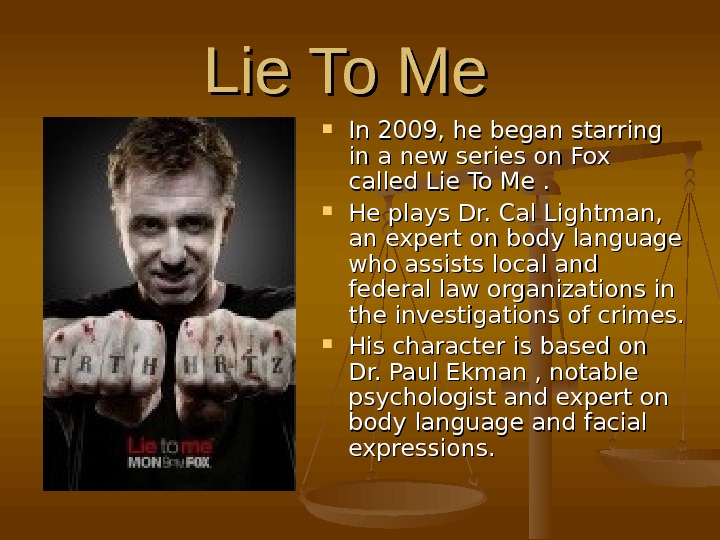 Презентация tim roth famous englishman