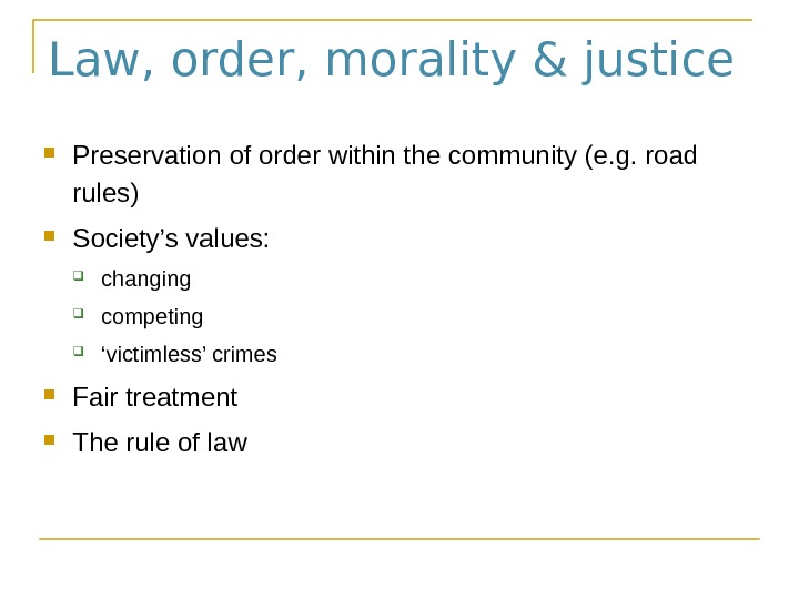 Why study law? To become a more