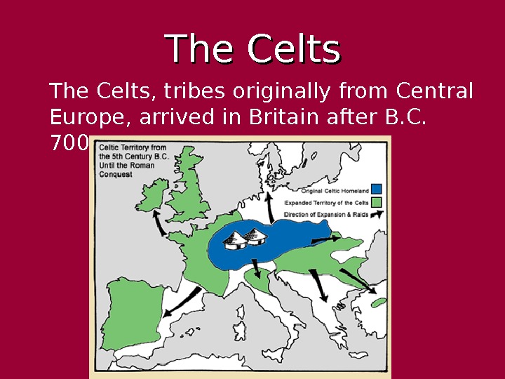 British History The Beginnings • People