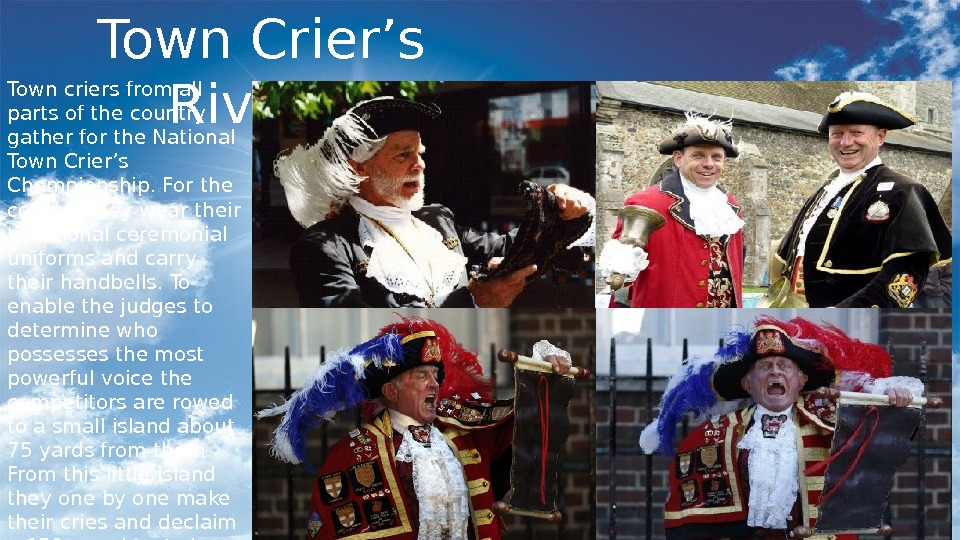 UNUSUAL BRITISH TRADITIONS & CUSTOMS Solomonov Ifraim Form