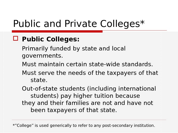 The U. S. Higher Education System: A Brief