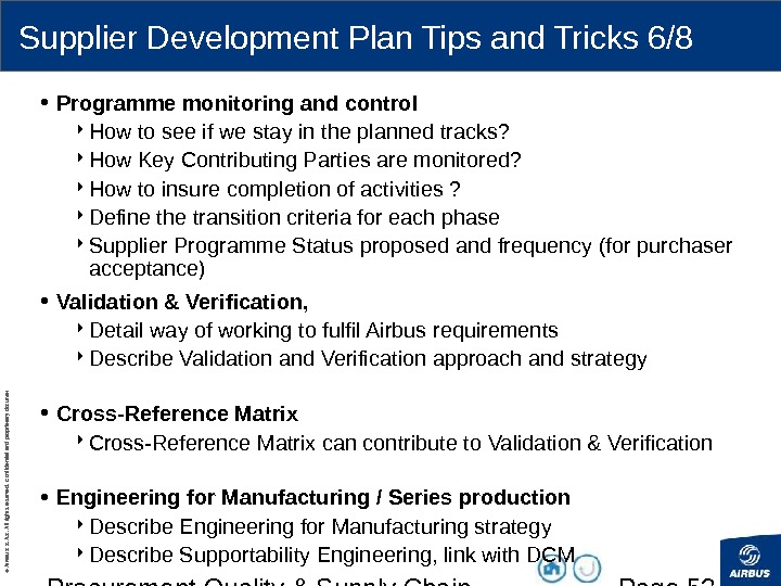 Procurement Quality & Supply Chain PQDR — User