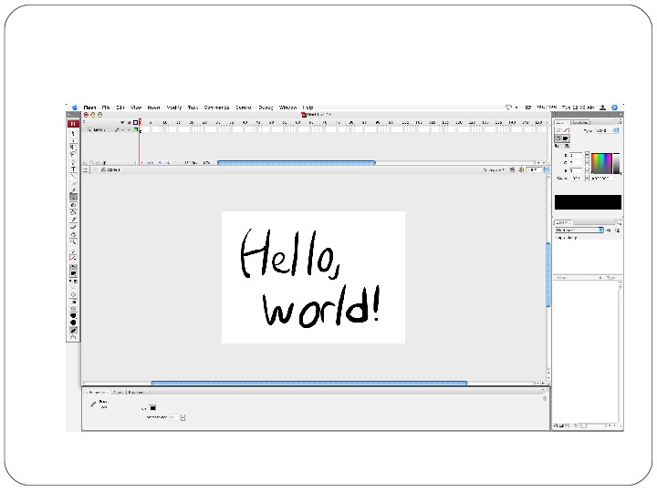 Презентация Введення в Macromedia Flash CS3