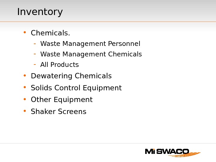 Презентация Waste Management Module