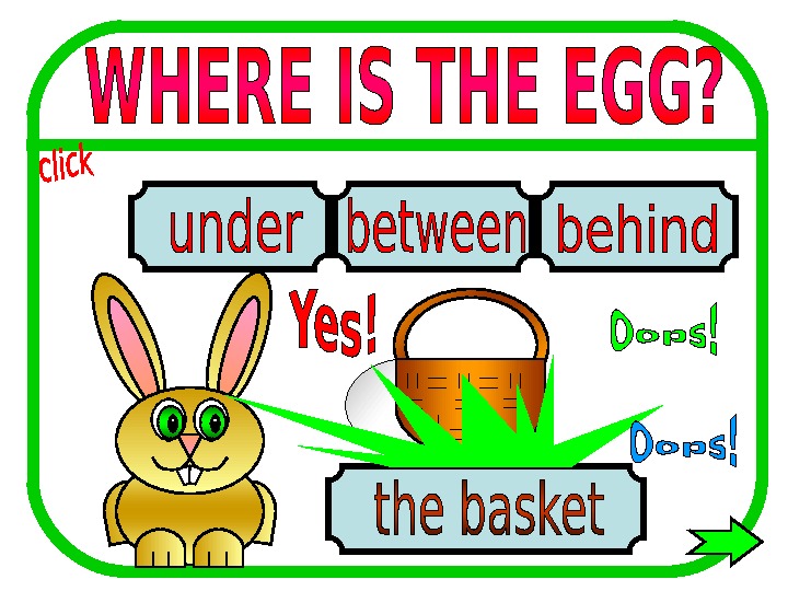 Презентация where is the egg