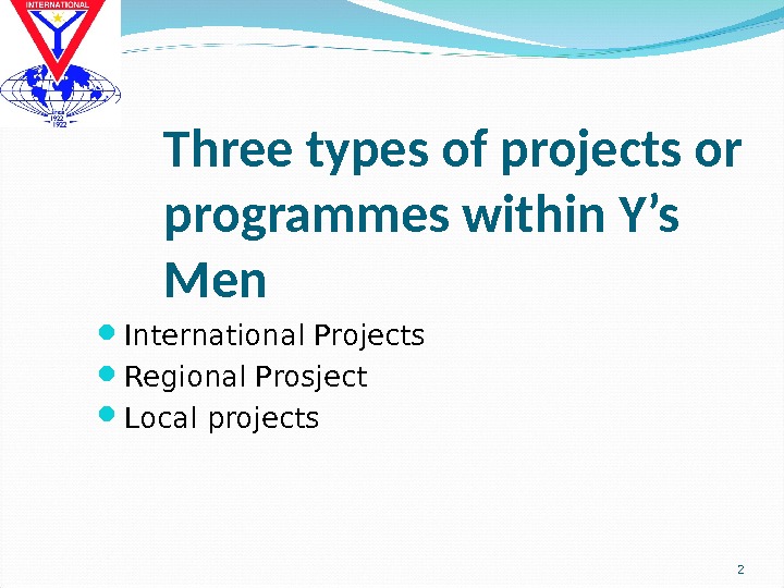 Презентация Ys Men different projects