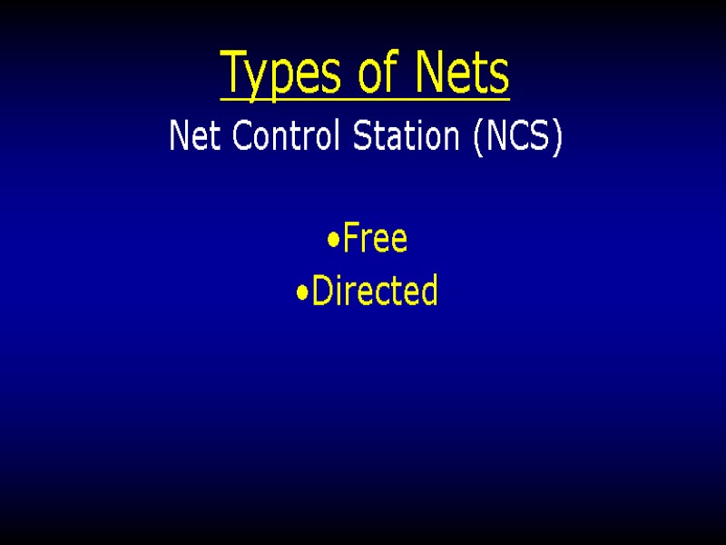 NS100 Fundamentals of Naval Science Radiotelephone Procedure Objectives: