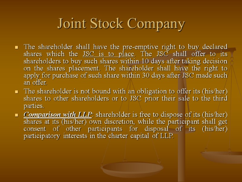CIVIL LAW Lecture 6 Subjects of civil rights: