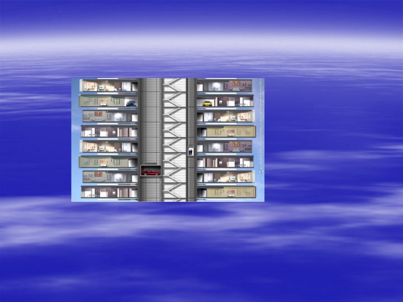 Rotating house in Dubai Building Dynamic Tower, which