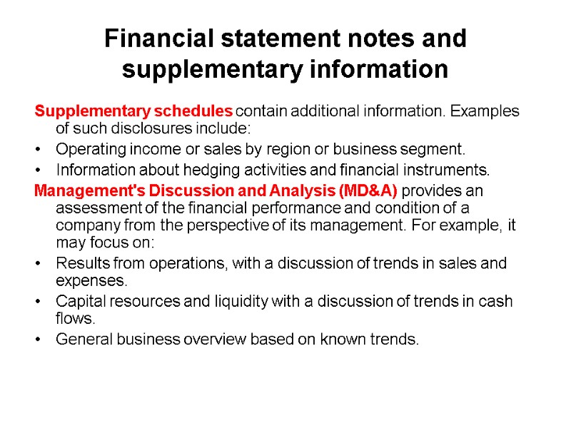 FINANCIAL REPORTING SYSTEM Roles of financial reporting Financial