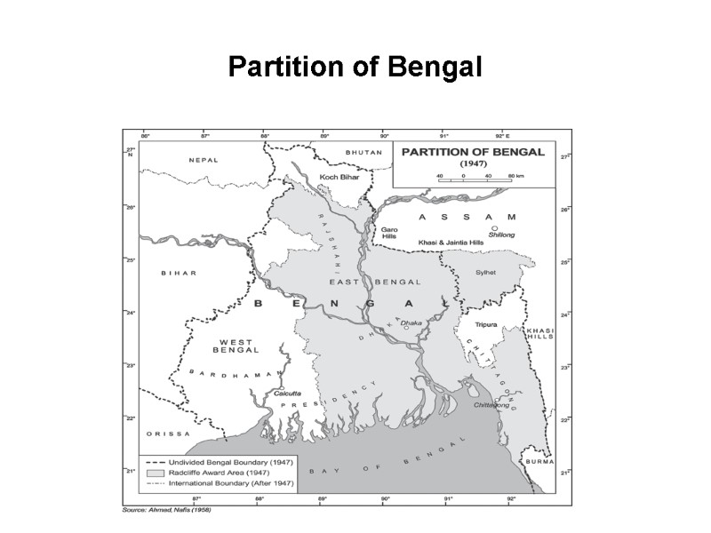 Lecture eight The Partition of India 1947 Indian