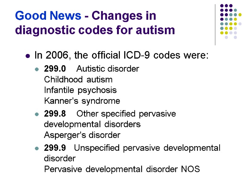 Autism and the Immune System Jane M. El-Dahr,