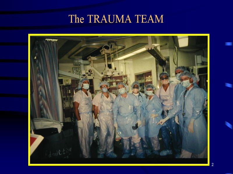 INITIAL ASSESSMENT OF THE TRAUMA PATIENT Rambam Medical