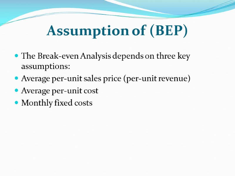 COST-VOLUME-PROFIT (CVP) ANALYSIS Outline What is CVP analysis