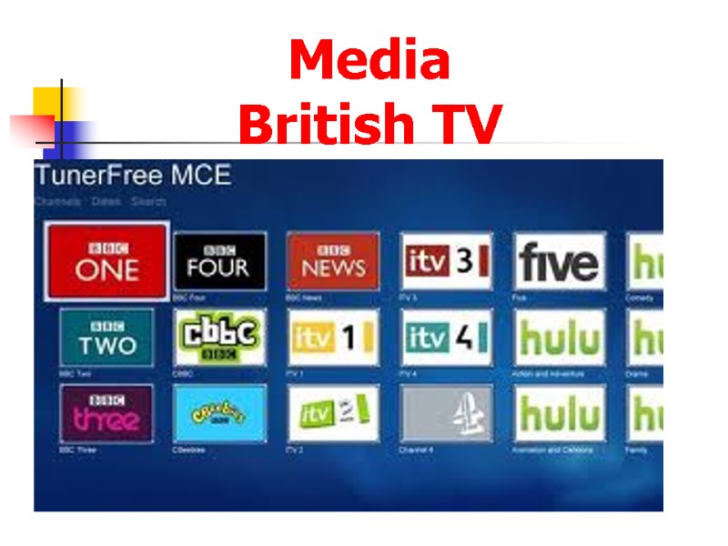Mass media of the United Kingdom Media of