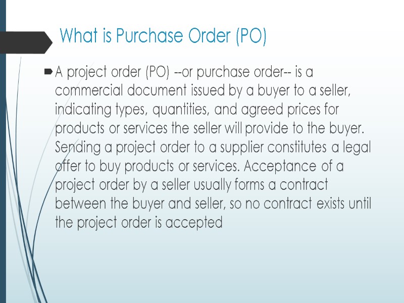 Translation purchase order Translation process Lecture #5 What