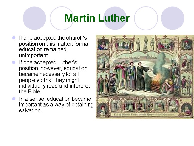 EDUCATION IN TRANSITION (1300 — 1700) 1.1 The