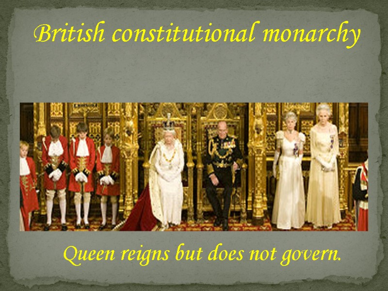 British Royal Family Consideration of the relevance and