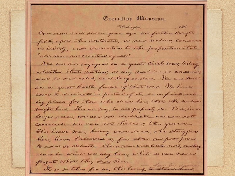 The American Civil War Presidential election of 1860