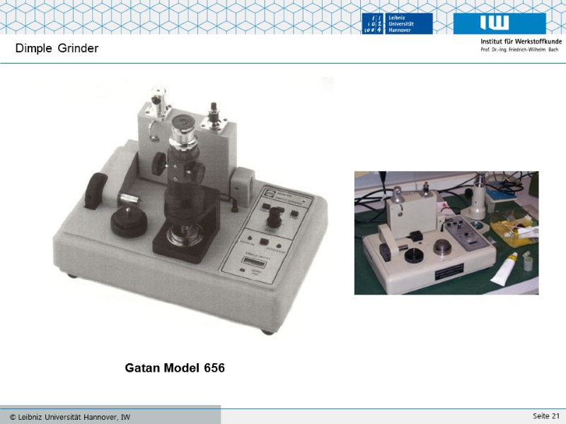 Specimen preparation – part 1 TEM specimen preparation