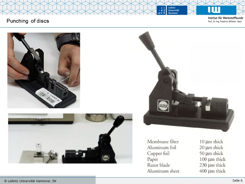 Specimen preparation – part 1 TEM specimen preparation