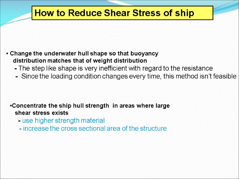 Chapter 9 Longitudinal Hull strength Stress definitions mechanical