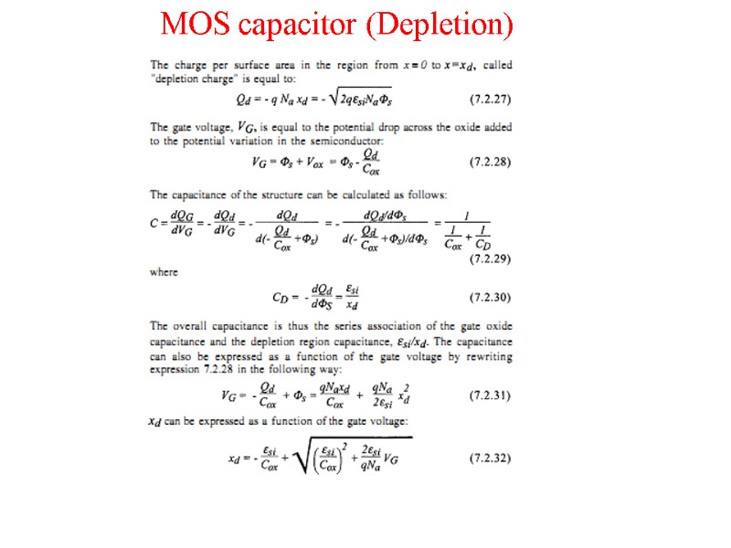 Metal-Insulator-Semiconductor and Metal-Insulator-Metal Structures ...