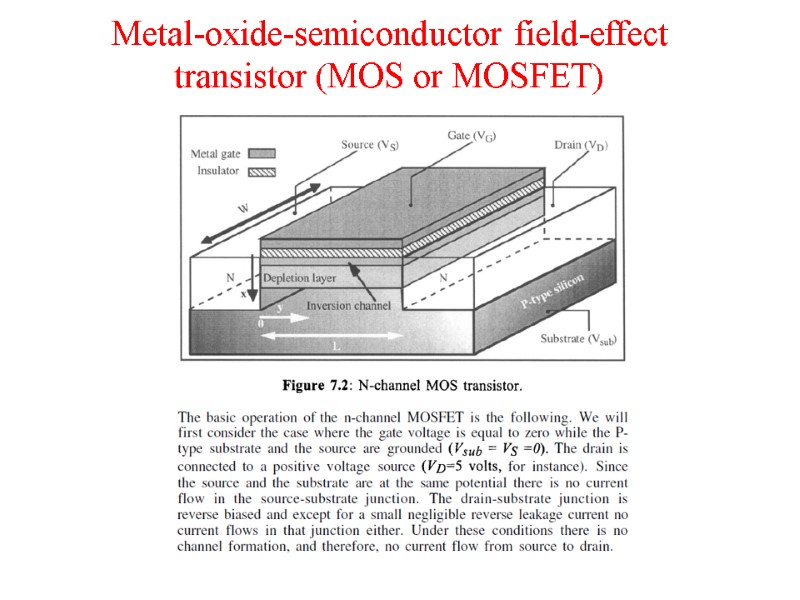 Metal-Insulator-Semiconductor and Metal-Insulator-Metal Structures ...