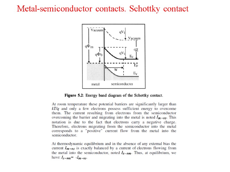 Metal-Insulator-Semiconductor and Metal-Insulator-Metal Structures ...