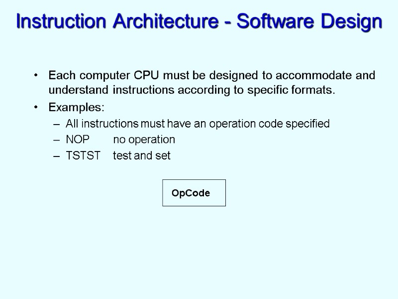 Digital Design and Computer Architecture 60-265 Dr. Robert