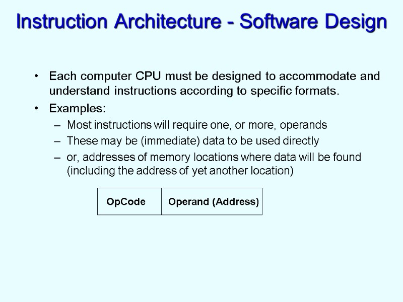 Digital Design and Computer Architecture 60-265 Dr. Robert