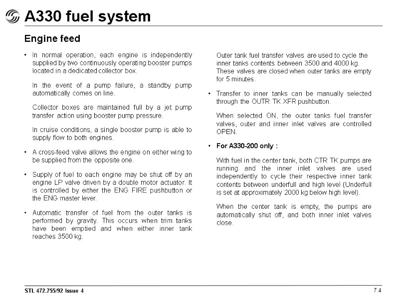 AIRBUS A330 Flight deck and systems briefing for
